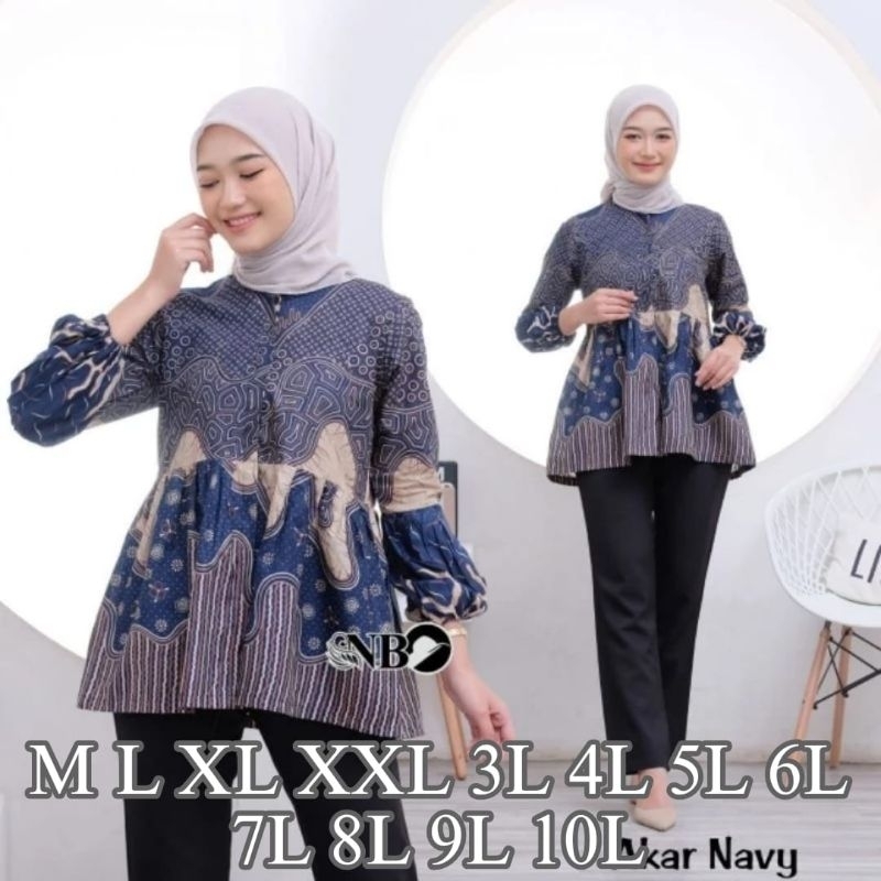 Jual Batik atasan jumbo BIG SIZE JUMBO XXL XXXL 3L 4L 5L sampai 10L ...