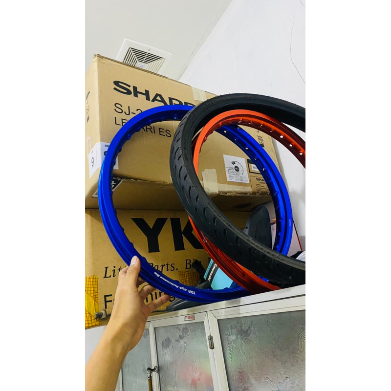 Jual Velg TDR ring 17.140 warna biru candy | Shopee Indonesia