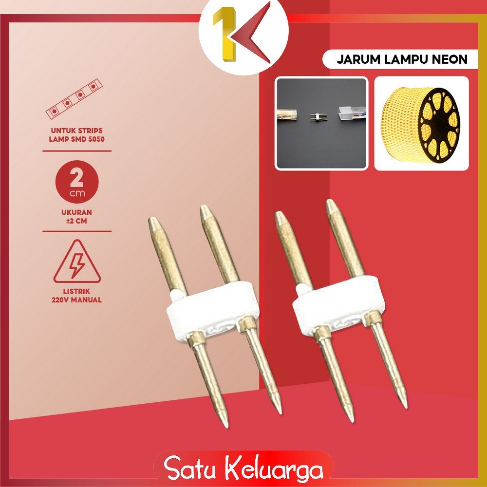Jual SK-C885 Pin Jarum Sambungan Socket Lampu LED Strip Selang 5050 ...