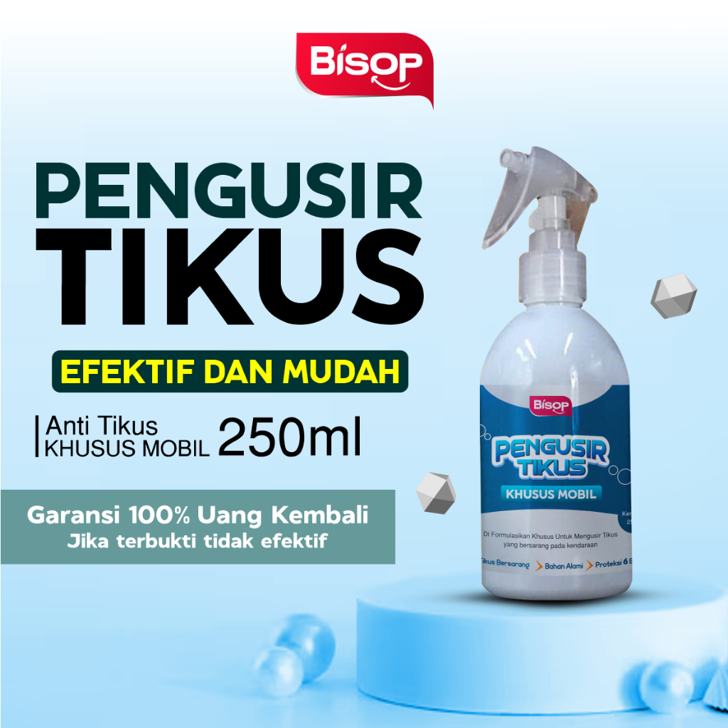 Jual Bisop Cairan Pengusir Tikus Tahan Lama | Hingga 6 bulan Pengusir ...