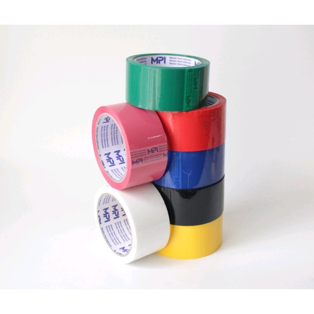 Jual HLID - (1pcs) Isolasi Warna-Warni 48mm 80 YARD - Lakban Opp Tape Warna 48mm MPI | Shopee ...