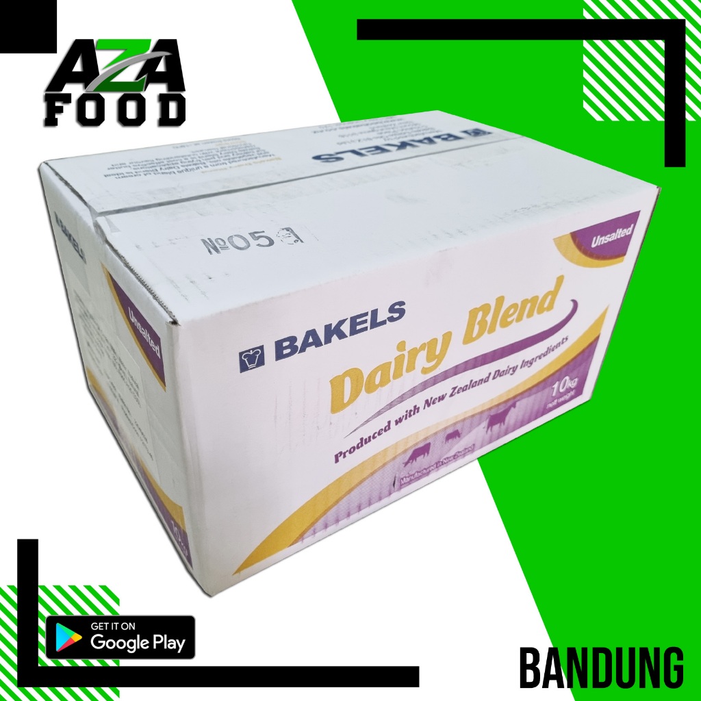 Jual Bakels Dairy Blend Unsalted Butter 10 Kg | Shopee Indonesia