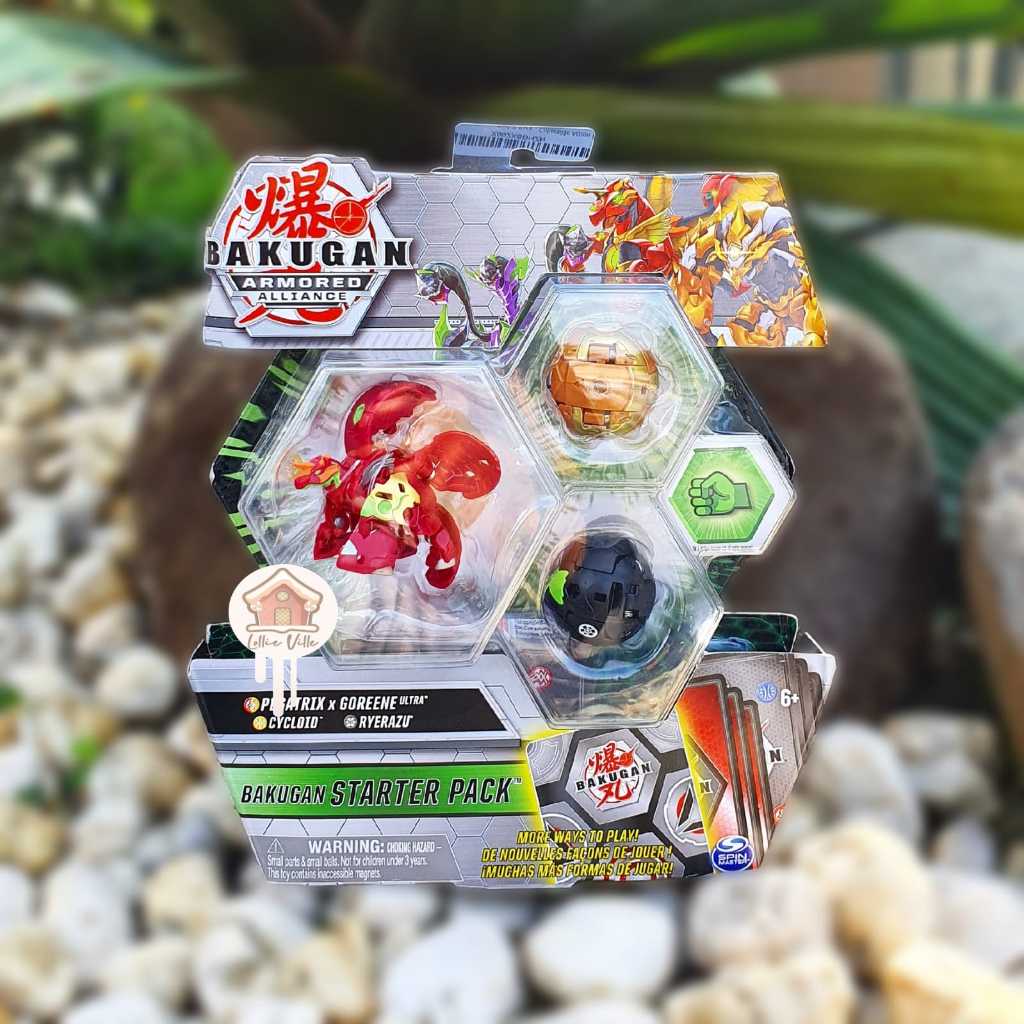 Jual Bakugan Armored Alliance Starter 3pk - Fused Pegatrix x Goreene Ultra | Shopee Indonesia