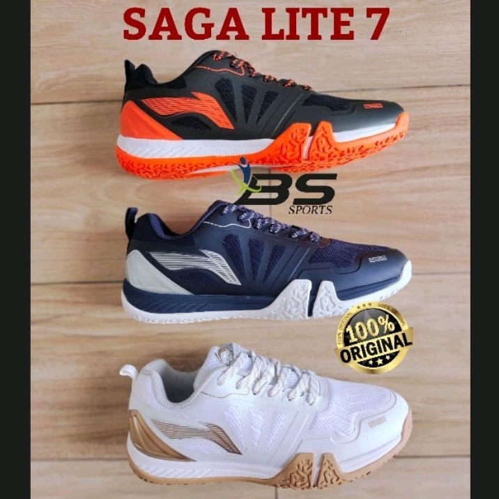 Jual SEPATU BADMINTON LINING SAGA LITE 7 SAGA 7 ORIGINAL | Shopee Indonesia
