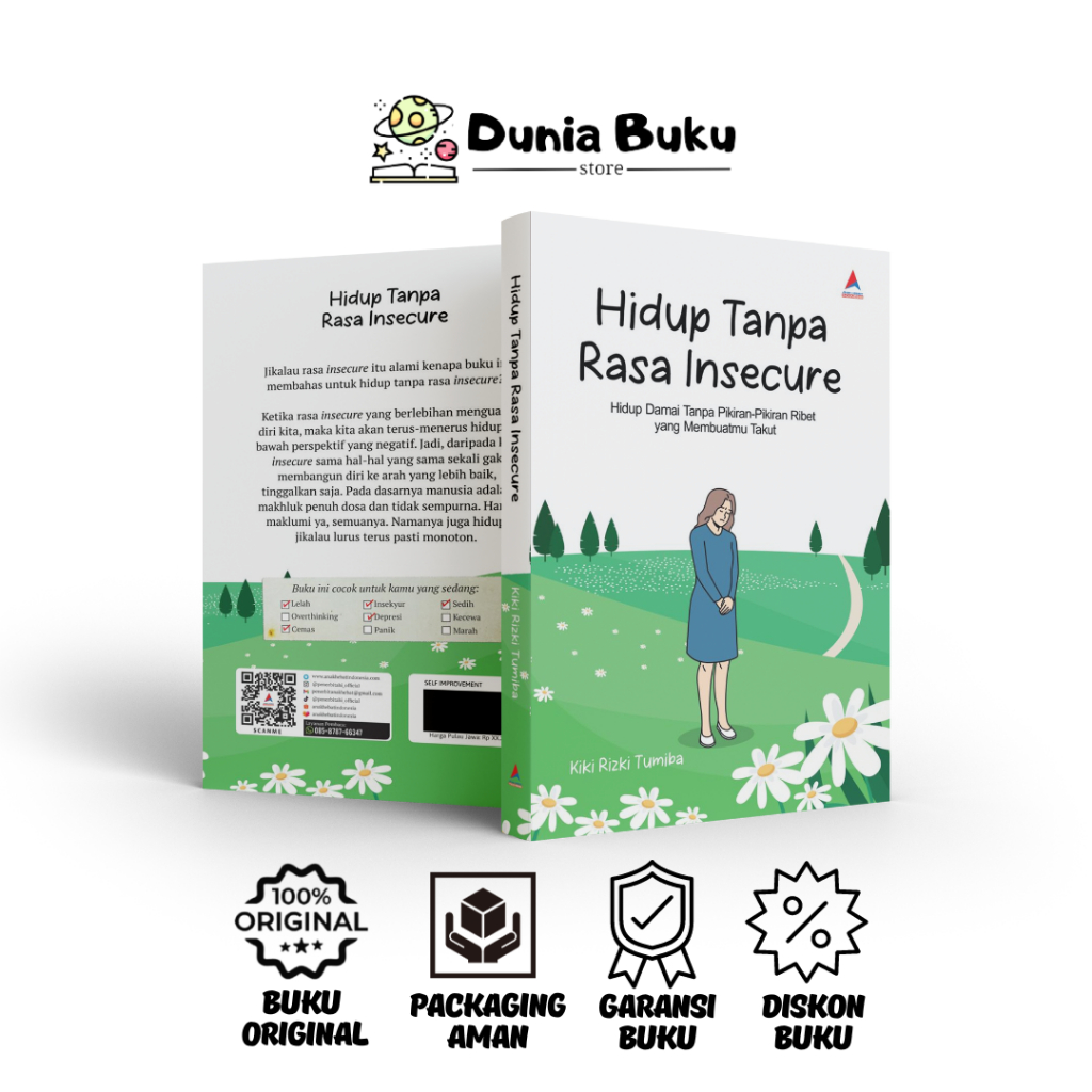 Jual Buku Hidup Tanpa Rasa Insecure Hidup Damai Tanpa Pikiran Pikiran Ribet Yang Membuatmu