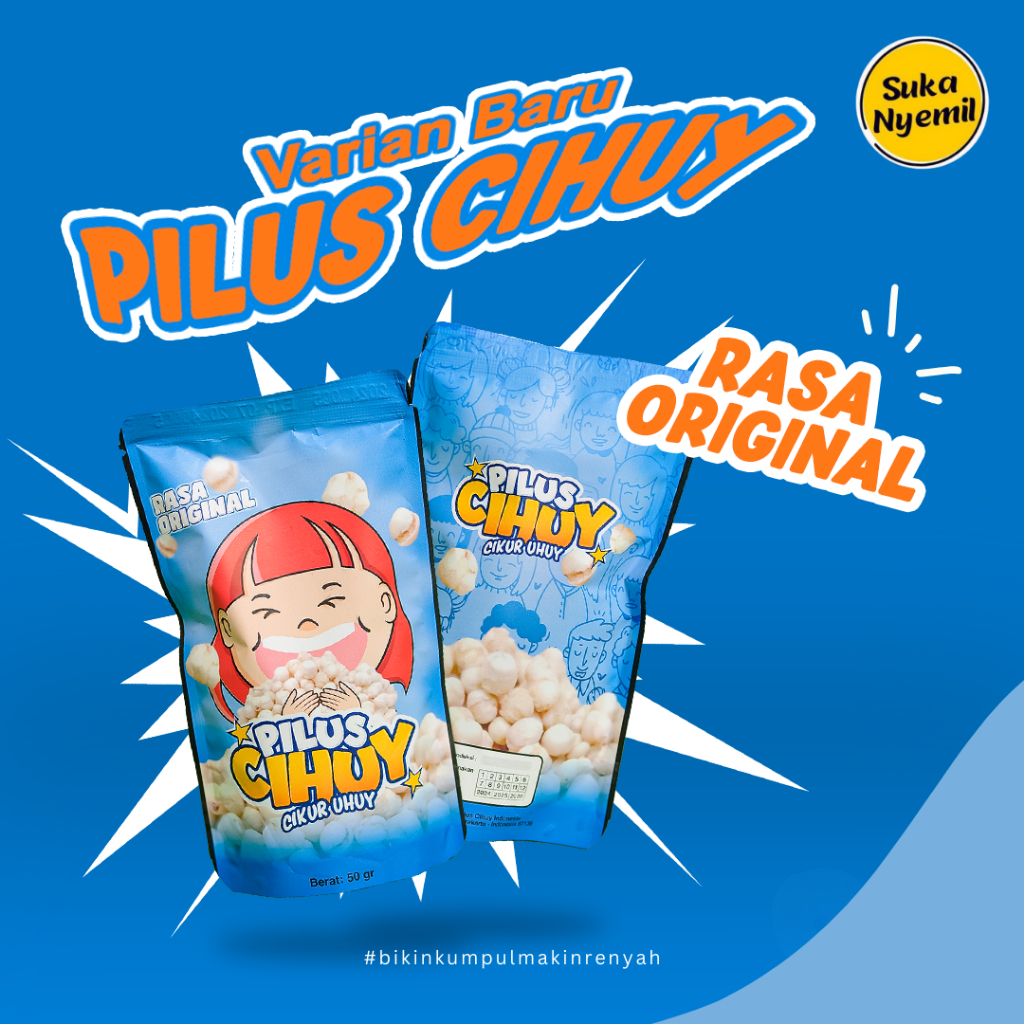 Jual SUKA NYEMIL - Pilus Cihuy Original (50 gram) Cikur Uhuy Jajanan ...