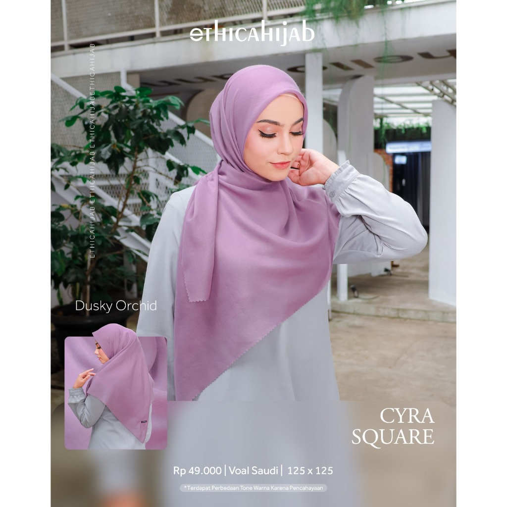 Jual ETHICA HIJAB CYRA SQUARE BLACK CYRA SQUARE BROWN CYRA SQUARE CAMEL ...