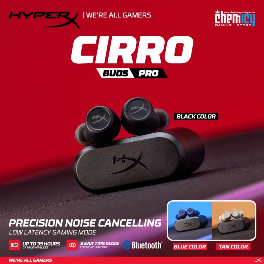 Jual HyperX Cirro Buds TWS True Wireless Gaming Earphone | Shopee Indonesia