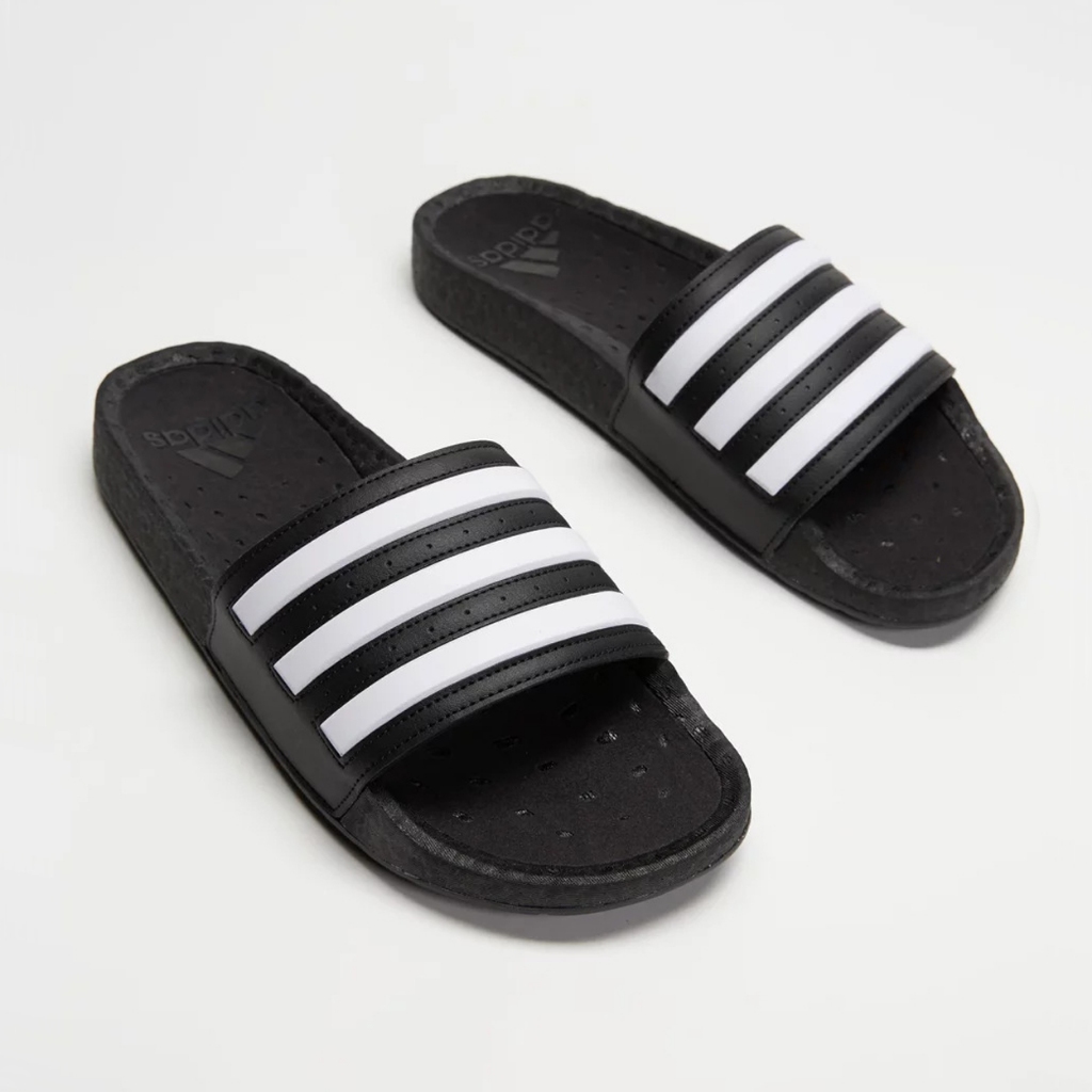 Jual Adidas Adilette Boost Slides Black FY8154 Original | Shopee Indonesia