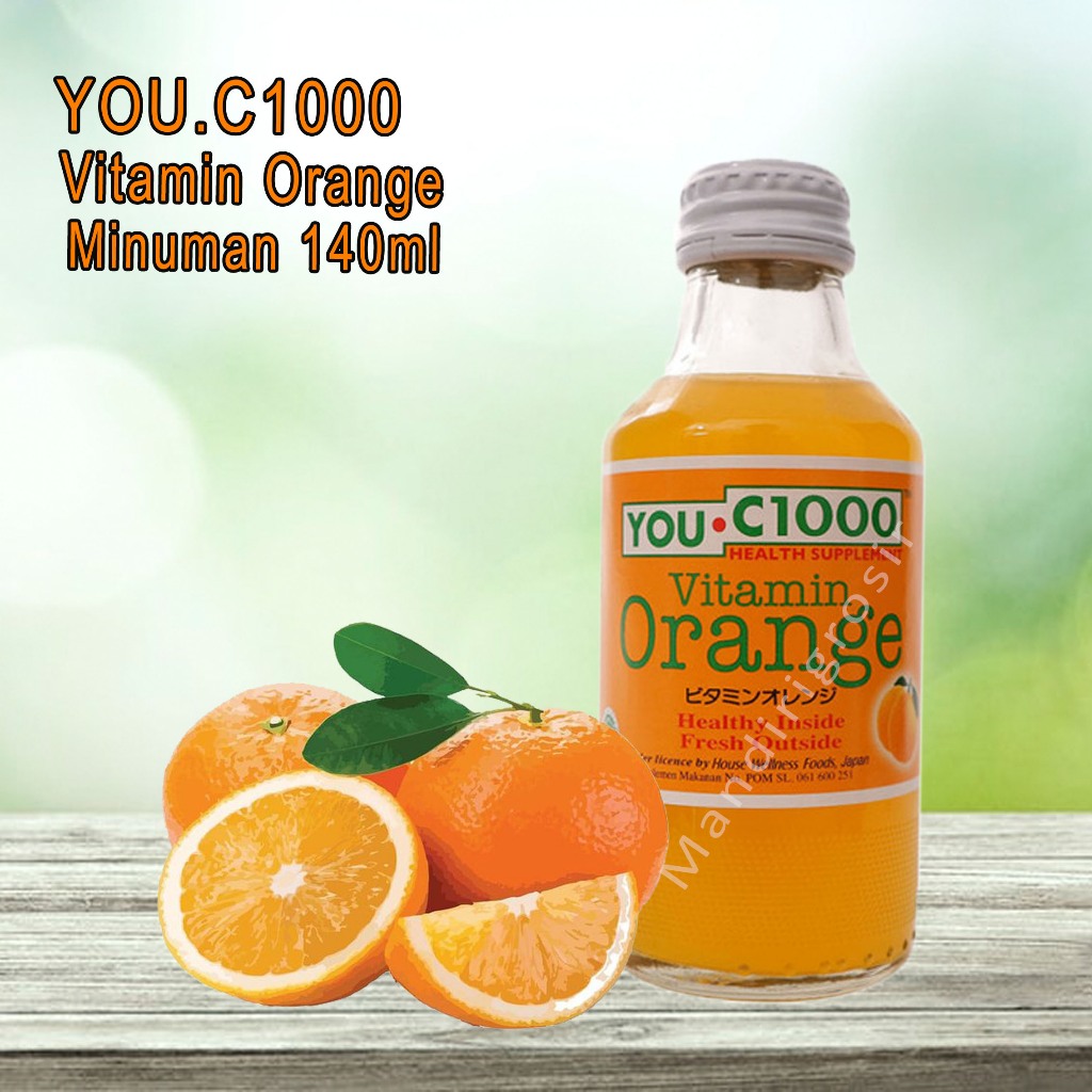 Jual Minuman Vit C * Minuman You-C1000 * Rasa Orange & Mango * 140ml | Shopee Indonesia