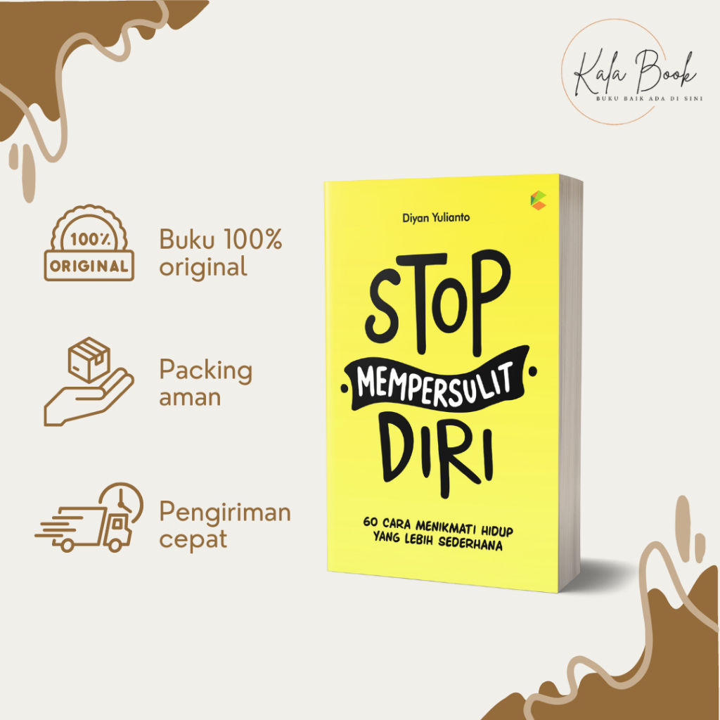 Jual Buku STOP MEMPERSULIT DIRI - Self Improvement | Shopee Indonesia