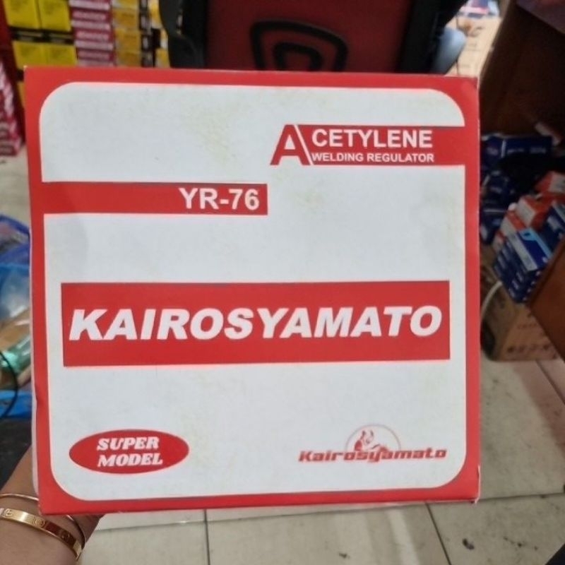 Jual REGULATOR LAS ACETYLENE KAIROS YAMATO / REGULATOR ACETYLENE YR-76 ...