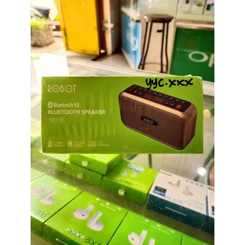 Jual robot bluetooth speaker rb200 | Shopee Indonesia