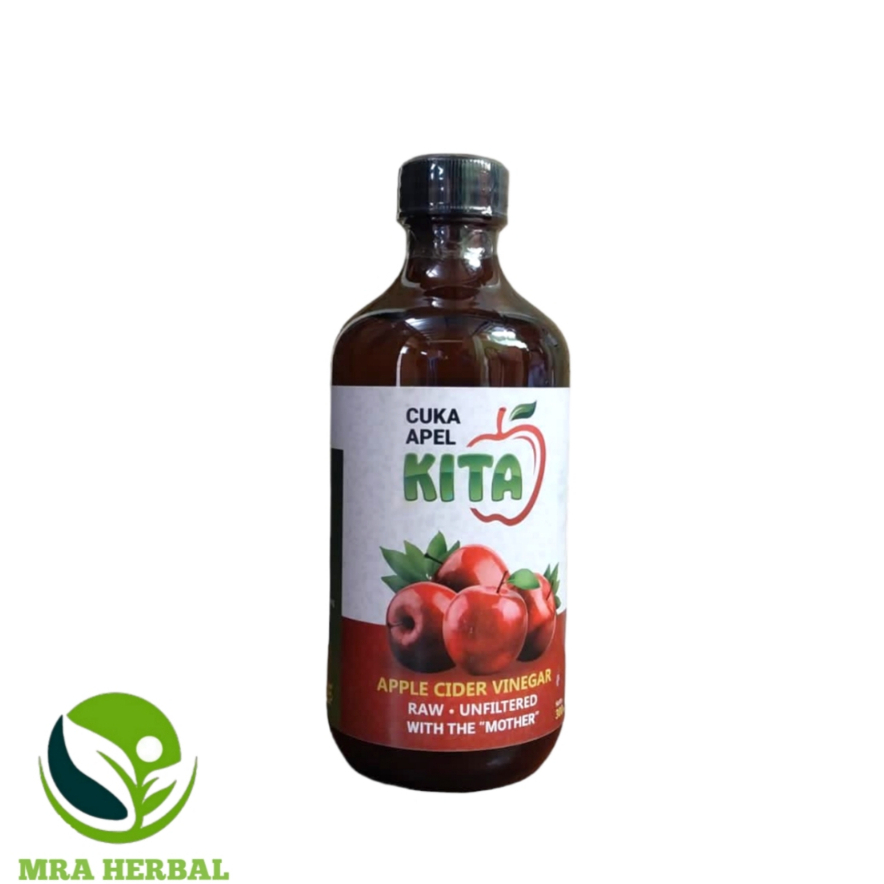 Jual Cuka Apel Kita Apple Cider Vinegar 300 Ml | Cuka Apel Kita With ...