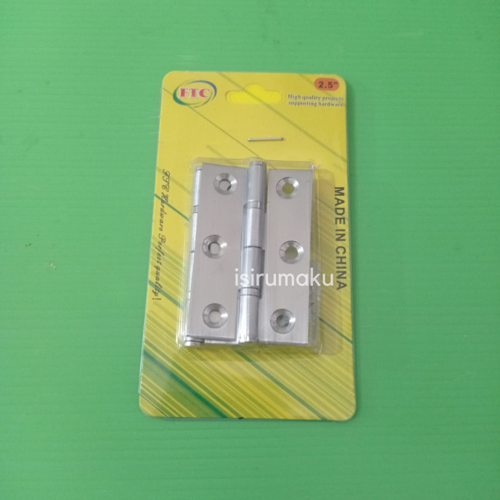 Jual Engsel pintu tebal stainles 2,5 inch / engsel jendela / engsel FTC ...