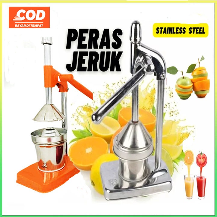 Jual Perasan Jeruk Manual, Jus, Press Hand Juicer Stainless terbaru ...