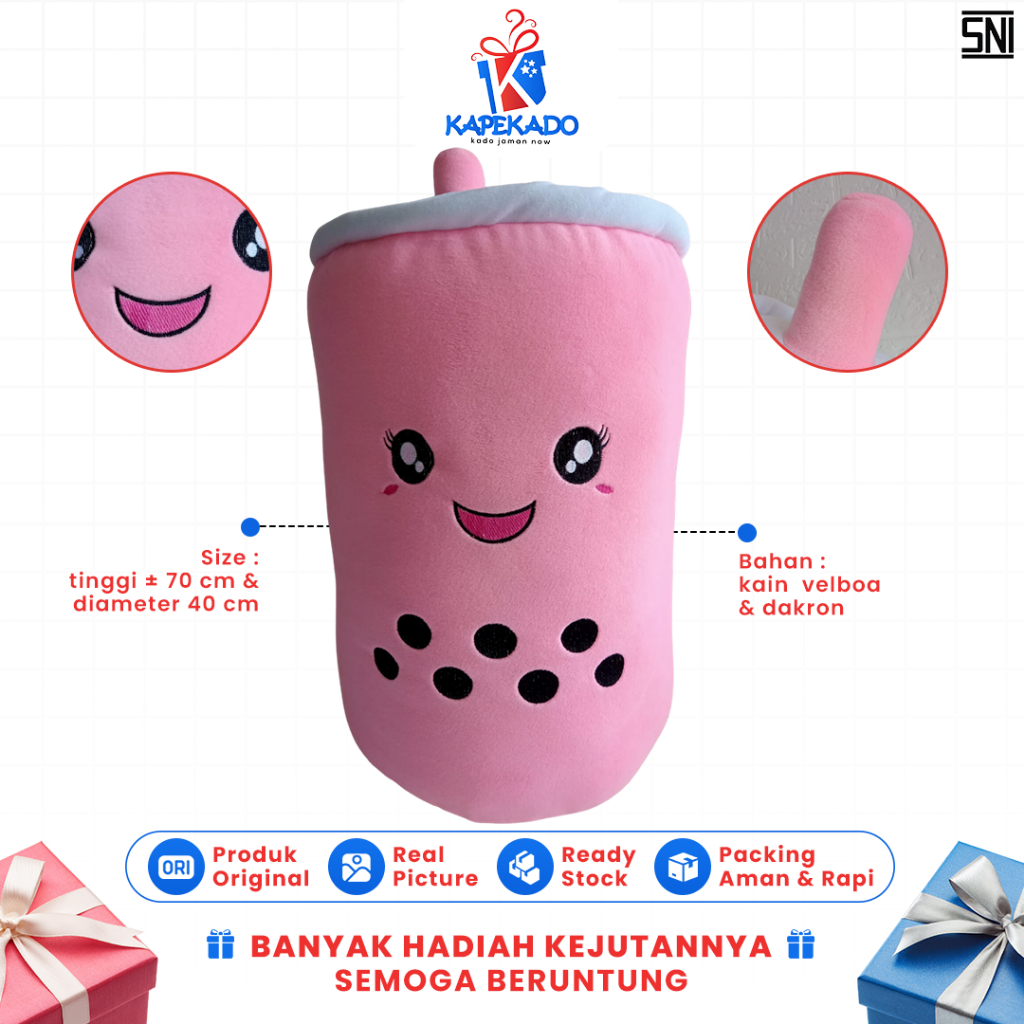 Jual Boneka Boba Super Jumbo Ukuran Besar Banyak Variasi Warna Hadiah ...