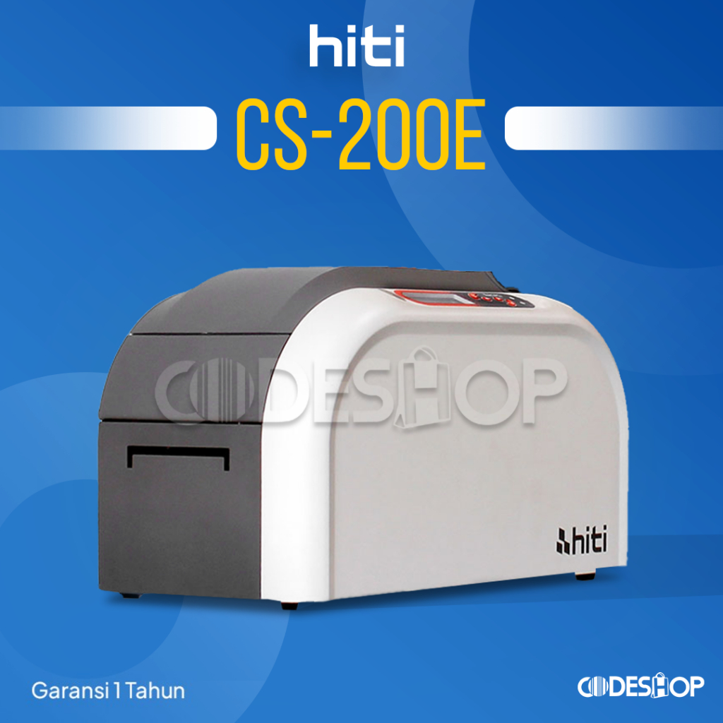 Jual Printer ID Card HiTi CS200E Cetak Kartu PVC Single Side 300dpi DYE ...