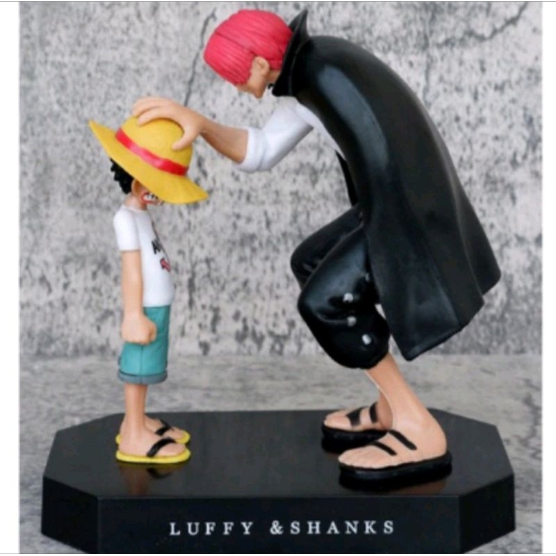 Jual Figure Monkey D Luffy And Shanks Ichiban Kujj One Piece Luffy ...