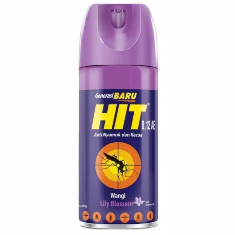 Jual HIT EXPERT AEROSOL PEMBASMI NYAMUK DAN KECOA 200ml/400ml/600ml ...