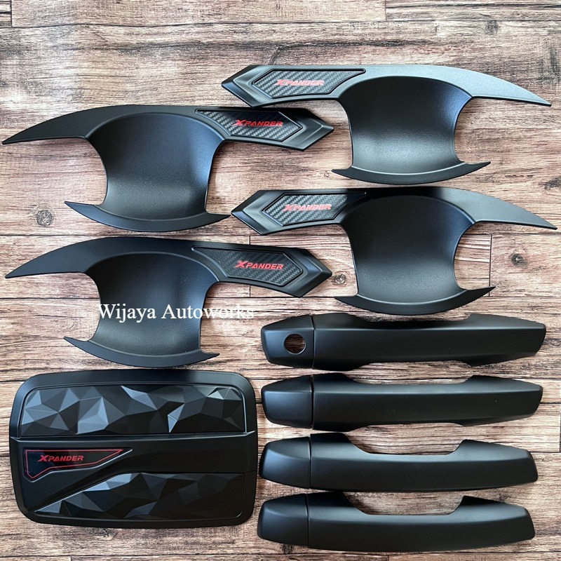 Jual Paket Lengkap Outer Handle Tank Cover Bensin Xpander Hitam Doff | Shopee Indonesia