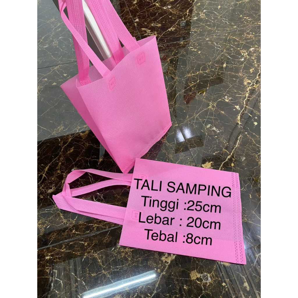 Jual Tas Spunbond 75 gsm Paling Laris !!! uk 20x25x8 cm / Tas kain ...