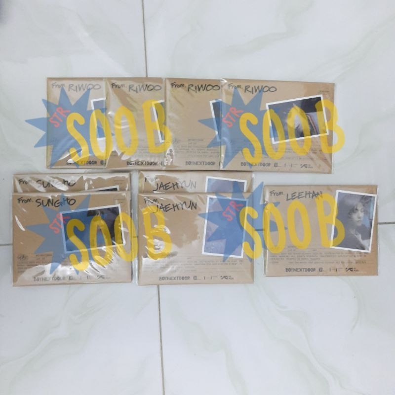 Jual [ READY INA ] ALBUM SEALED MURAH BOYNEXTDOOR LETTER VER SUNGHO RIWOO JAEHYUN TAESAN LEEHAN ...
