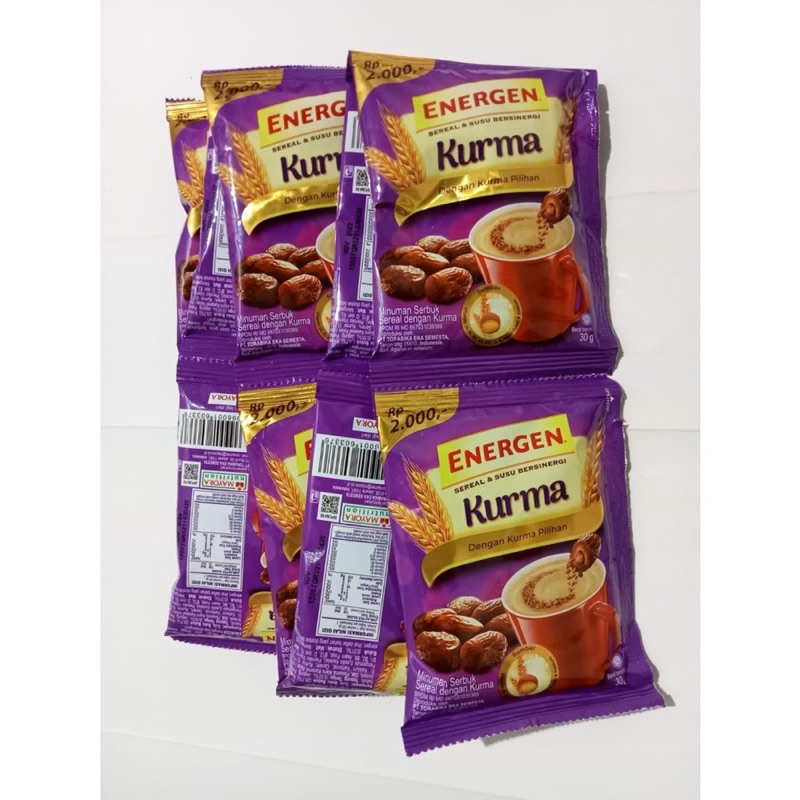 Jual MAYORA ENERGEN SEREAL 32gr KURMA RENCENGAN CEREAL MAKANAN RINGAN ...