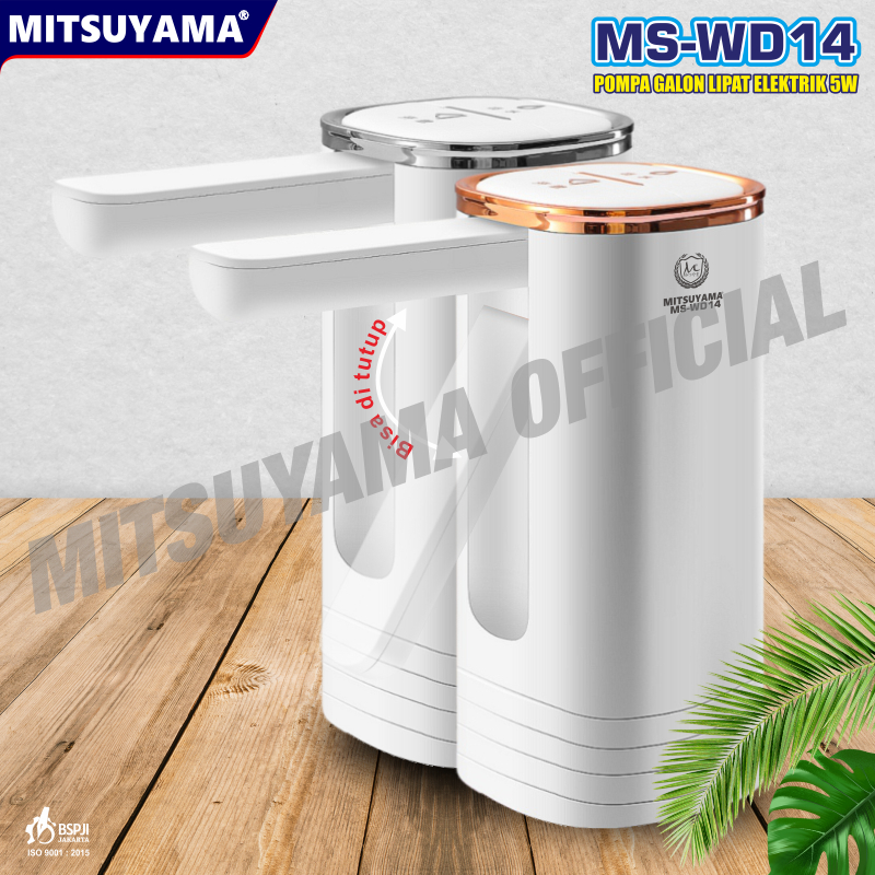 Jual Pompa Galon Lipat Elektrik 5W Mitsuyama MS-WD14 | Shopee Indonesia