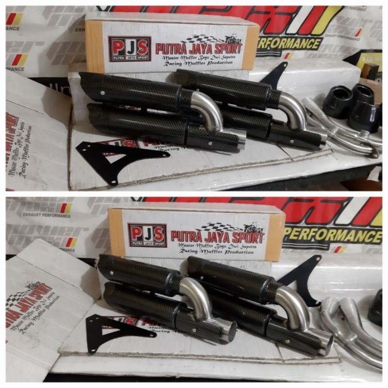 Jual knalpot remus twin vespa matic sprint/prinavera/beneli paranea/lx ...