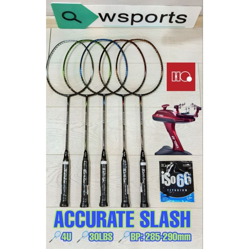 Jual Raket Badminton HQ HiQua ACCURATE SLASH 500 600 700 800 900 ...