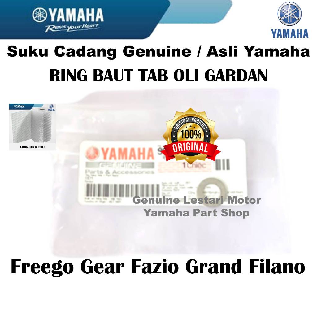 Jual Ring Baut Tab Oli Gardan Fazio FreeGo Gear Grand Filano Asli ...
