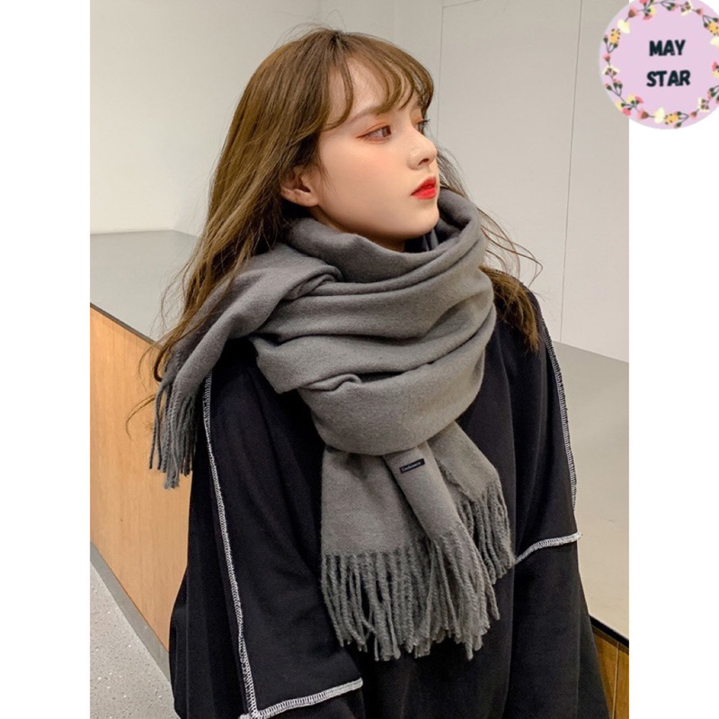 Jual MAYSTAR Syal Korea Cashmere Immitation Fashion Winter Autumn Musim ...
