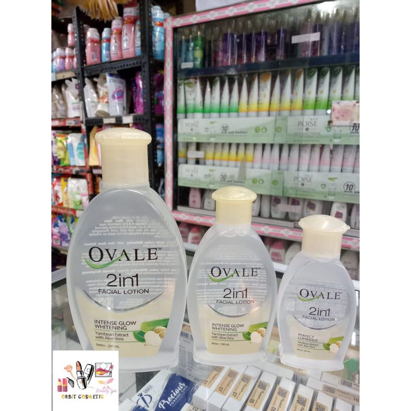 Jual Ovale 2in1 Facial Lotion 60ml,100ml dan 200ml | Shopee Indonesia