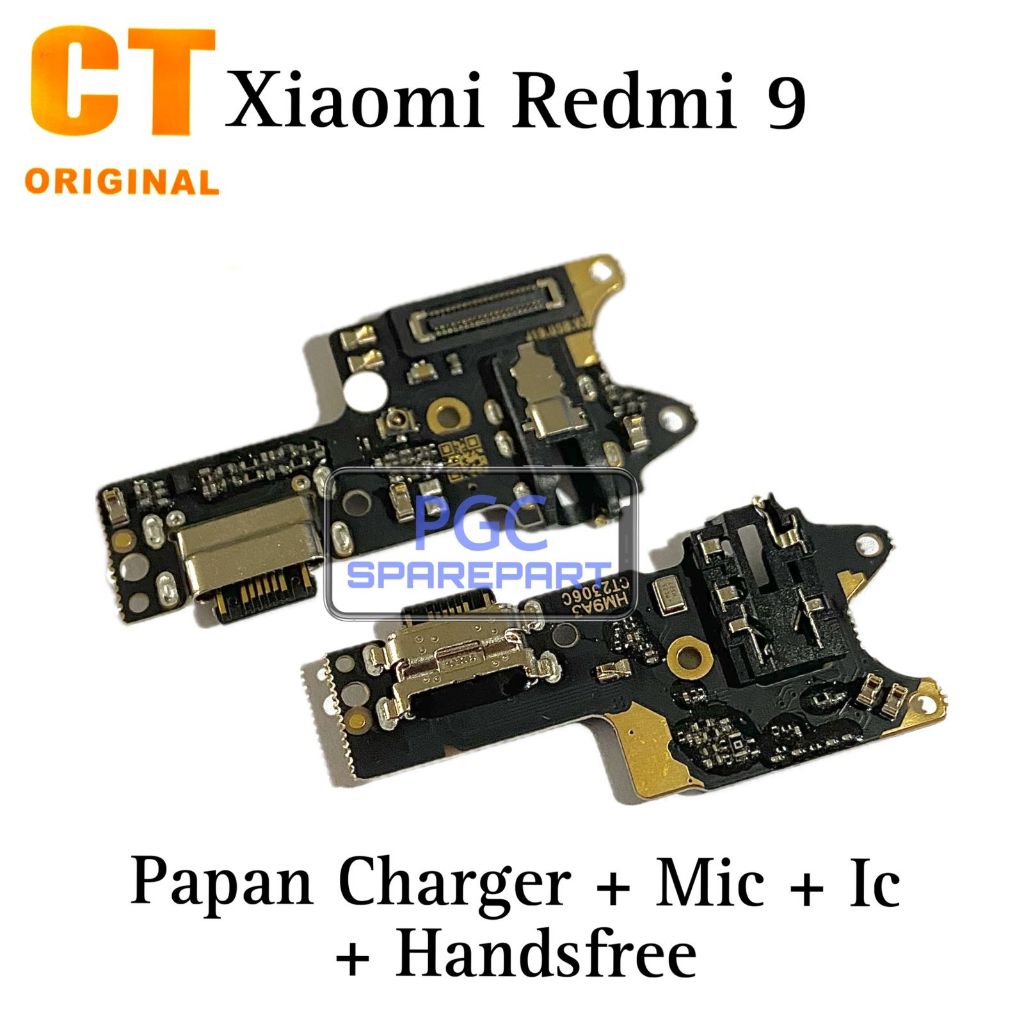 Jual Original CT Ada IC - Papan PCB Connector Charger & MIC Xiaomi Redmi 9 / M2004J19G ...