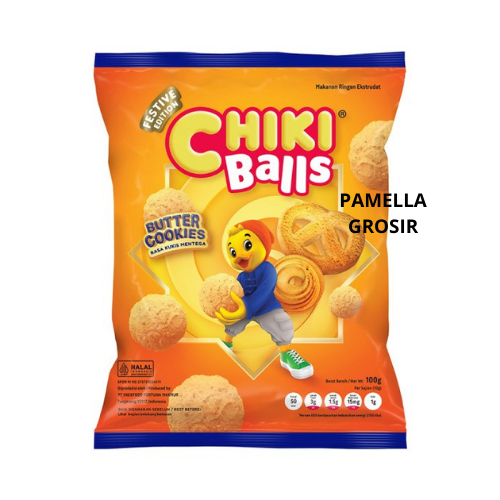 Jual Chiki Balls Butter Cookies 100 Gr | Shopee Indonesia