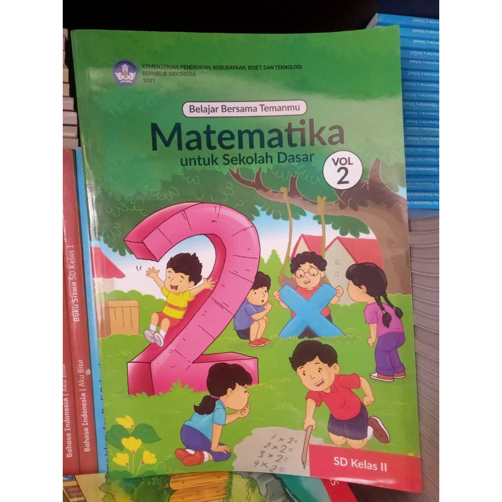 Jual BUKU MATEMATIKA KELAS 2 VOL 2 KURIKULUM MERDEKA ( KURMER ) | Shopee Indonesia