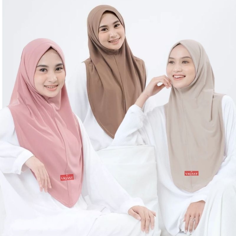 Jual Hijab bergo instan Zaida non pet Jersey Premium Original By Viqast Kerudung Jilbab instan ...