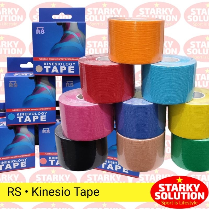 Jual Kinesio RS Plester Otot Kinesiology Tape Original | Shopee Indonesia