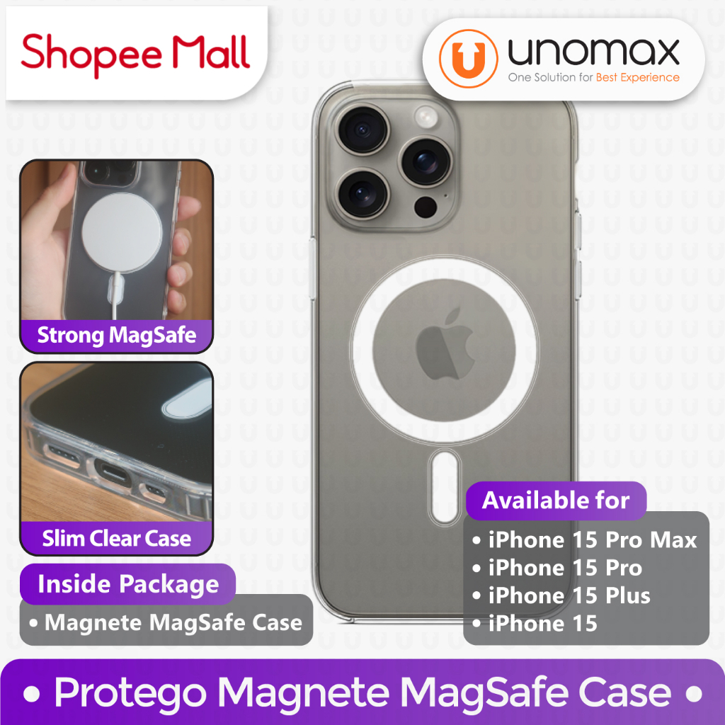 Jual Case iPhone 15 Pro Max / 15 Pro / 15 Plus / 15 Protego Magnete ...