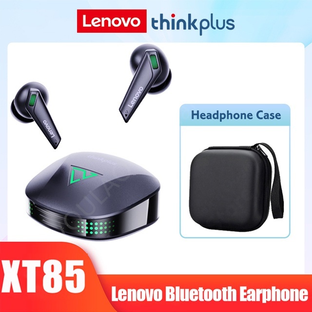 Jual Lenovo thinkplus XT81 Wireless Gaming Headset Bluetooth 5.3 TWS Earphone Low Latency with ...