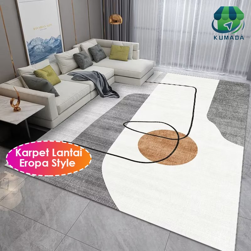 Jual Karpet Ruang Tamu Eropa Style Ukuran 120 x 180cm Karpet Lantai ...