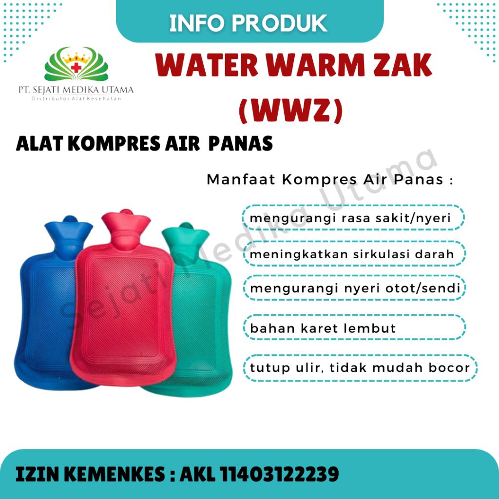 Jual Kompres Air panas / Warm Water Zack WWZ Onemed / Buli Buli Panas ...