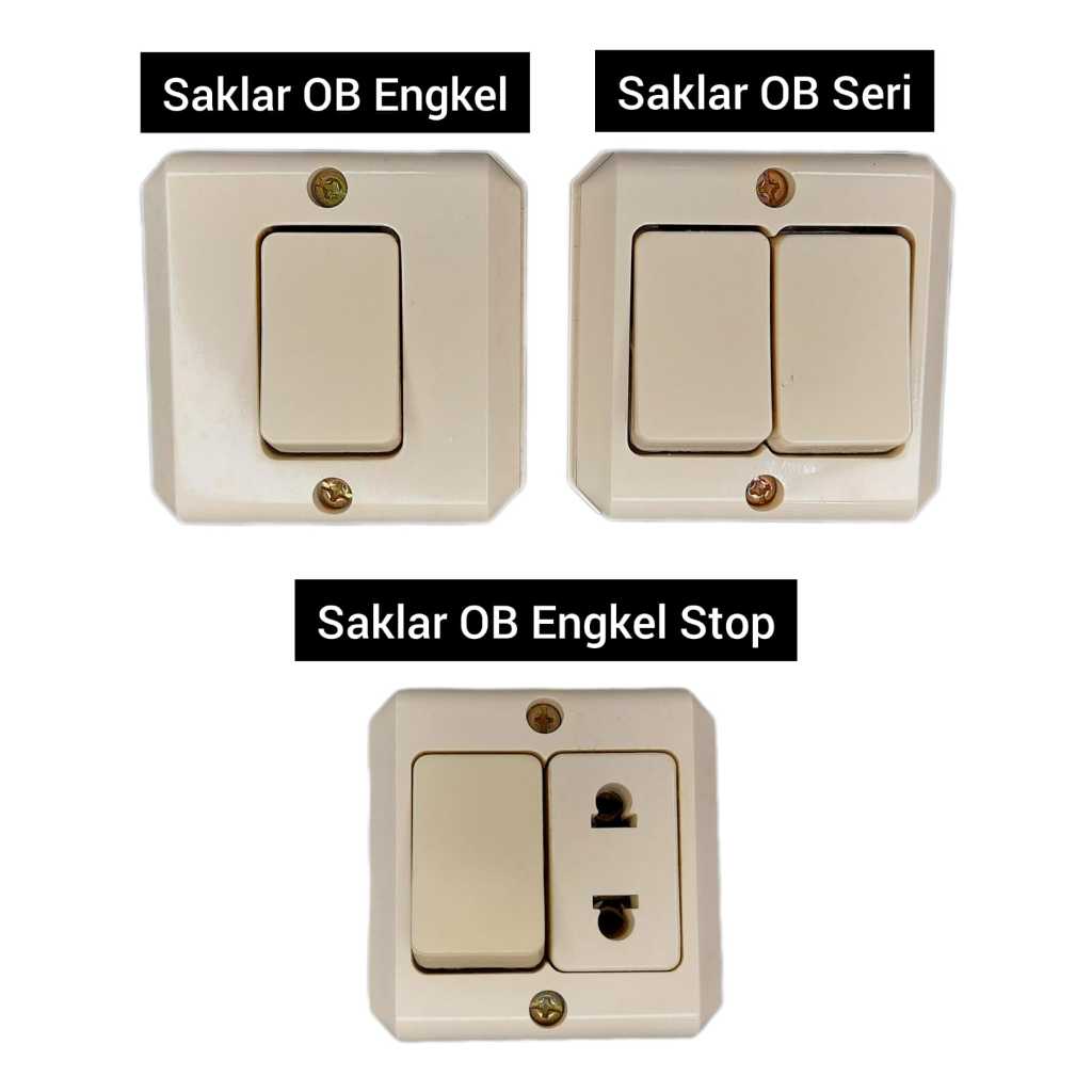 Jual Sakelar Outbow Engkel Seri Kombinasi On Off Multifungsi Saklar OB ...