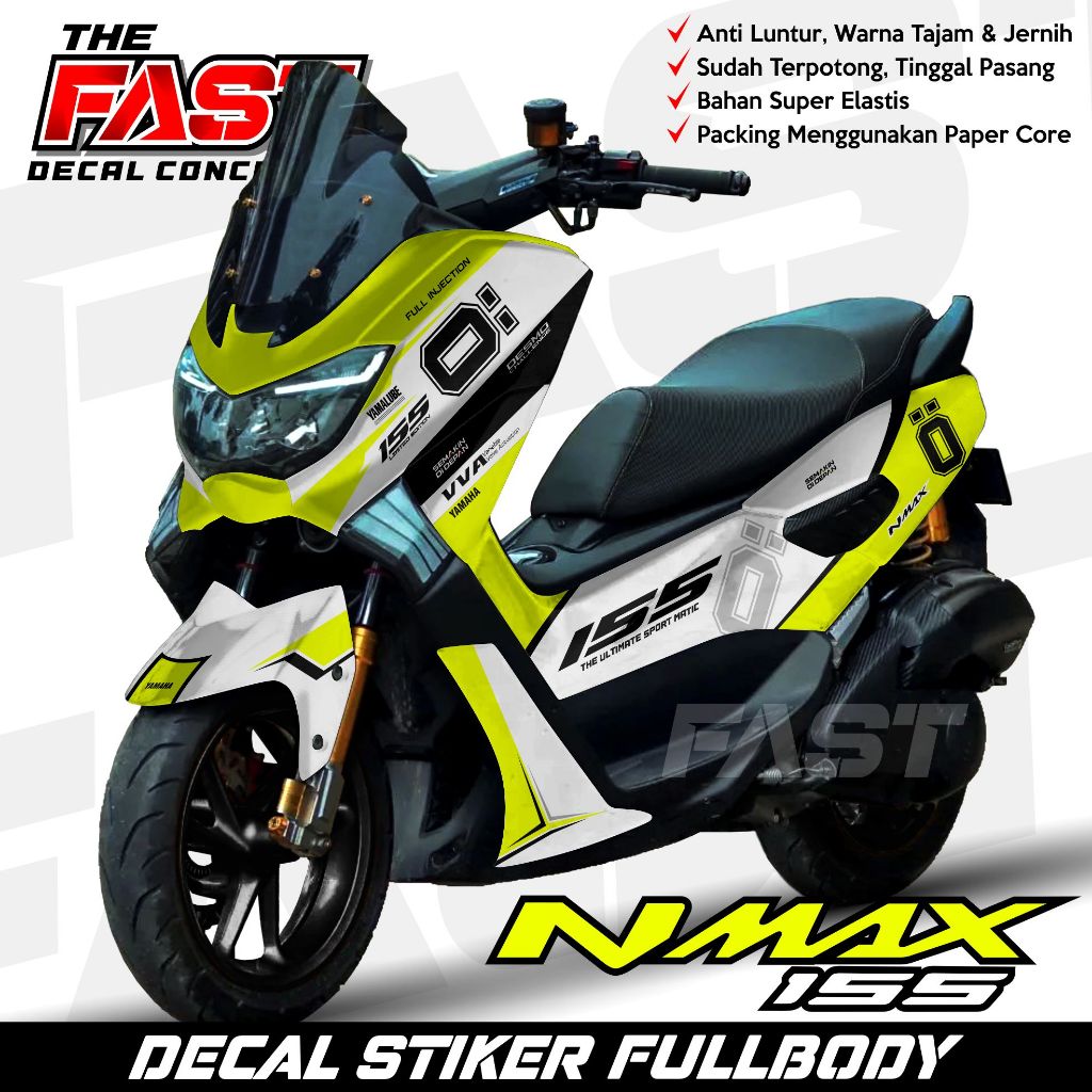 Jual Decal Nmax Old Ohlins Sticker Yamaha Nmax Lama 155 Decal stiker ...