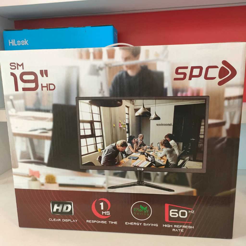 Jual SPC OFFICE MONITOR LED Monitor SPC SM-19HD 19 inch | Shopee Indonesia