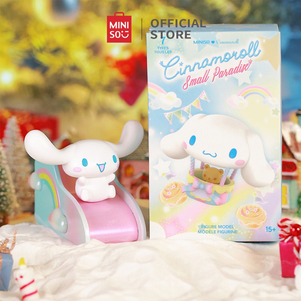 Jual MINISO Sanrio Cinnamoroll Kotak Buta Blind Box Model Figur Kotak ...