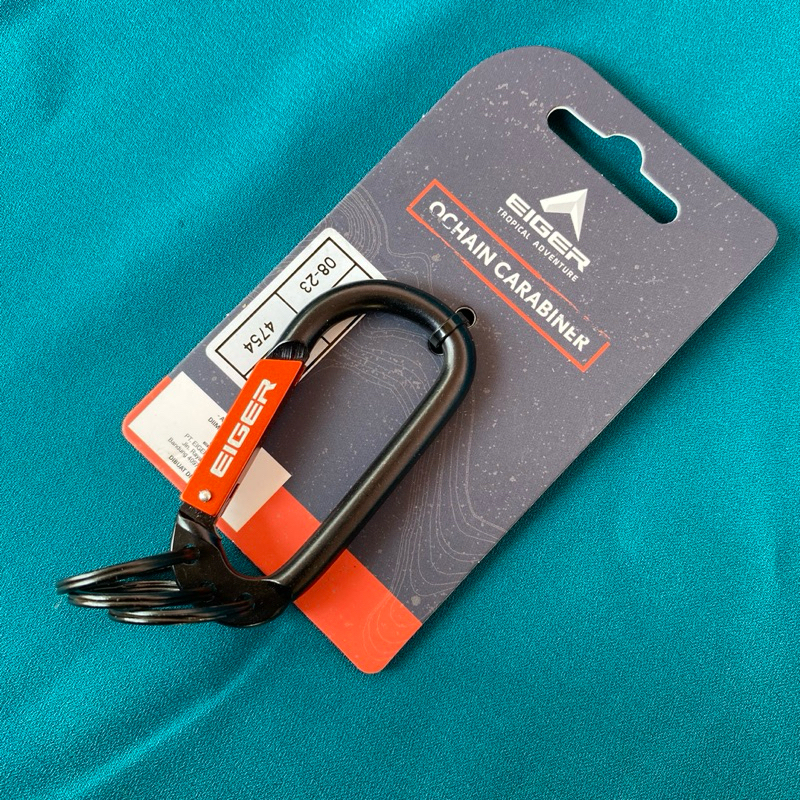 Jual Eiger Ochain Carabiner Gantungan Kunci Motor Mobil Asli Keychain ...