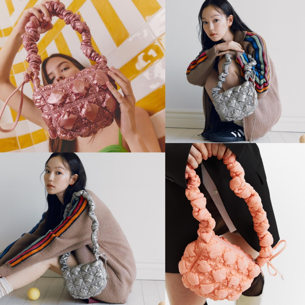 Jual Carlyn Poing | Puffy Bag Korea | Carlyn Korea | Shopee Indonesia