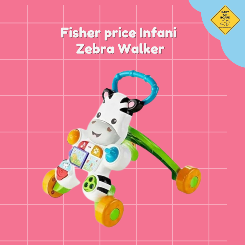 Jual Fisher Price Infant Zebra Baby Walker | Shopee Indonesia